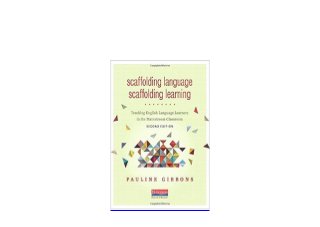 textbook_$ library Scaffolding Language Scaffolding Learning Second ...