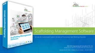Ask-ehs Scaffolding management software | PPT
