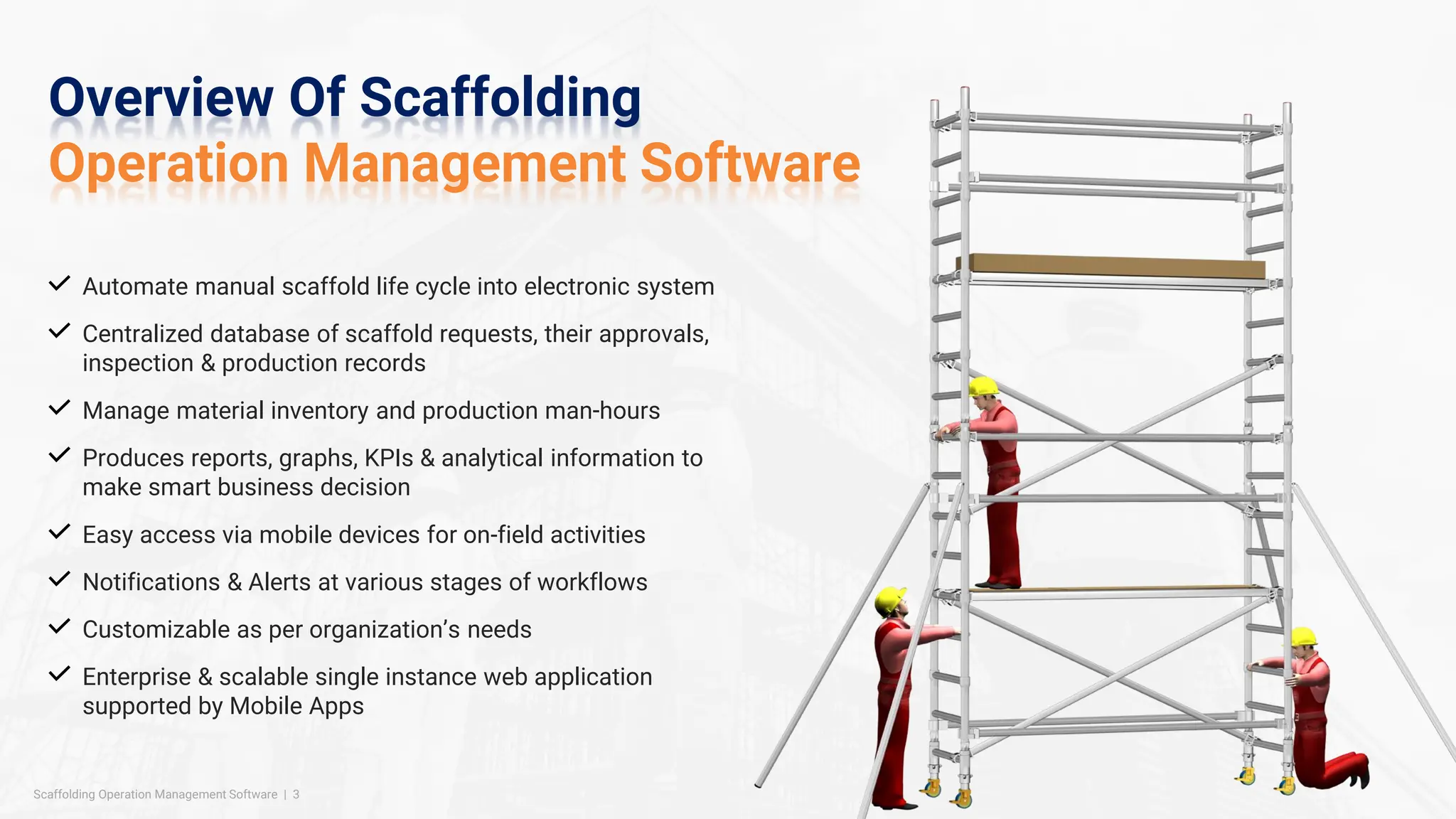 Scaffolding Operation Management Software | PDF | Computer Software and Applications | Computing