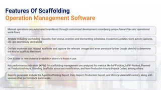 Scaffolding Operation Management Software | PDF | Computer Software and Applications | Computing