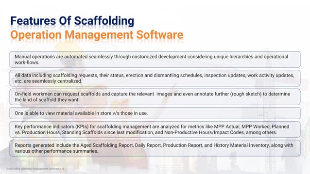 Scaffolding Operation Management Software | PDF | Computer Software and Applications | Computing