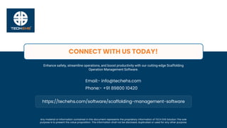 Scaffolding Operation Management Software | PDF | Computer Software and Applications | Computing