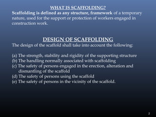 Scaffolding | PPT