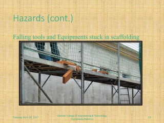 Scaffolding & Its Hazards (Civil Engineering) | PPTX