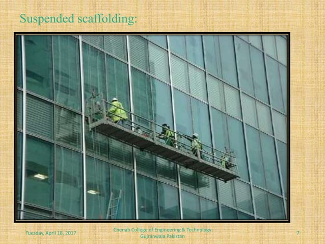 Scaffolding & Its Hazards (Civil Engineering) | PPTX