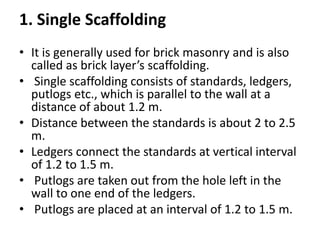Scaffoldings | PPTX