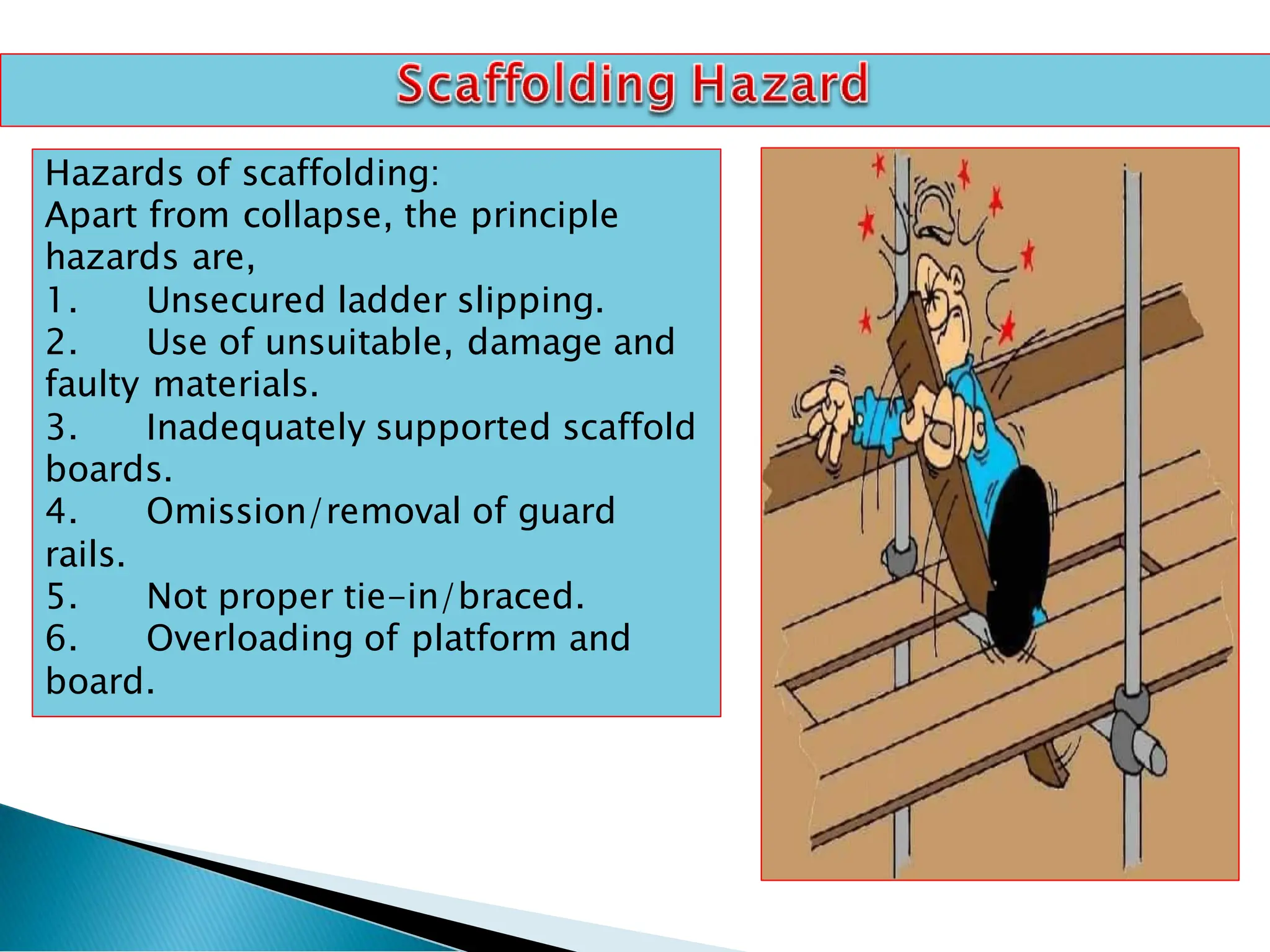 Scaffolding Safety at construction area. | PDF