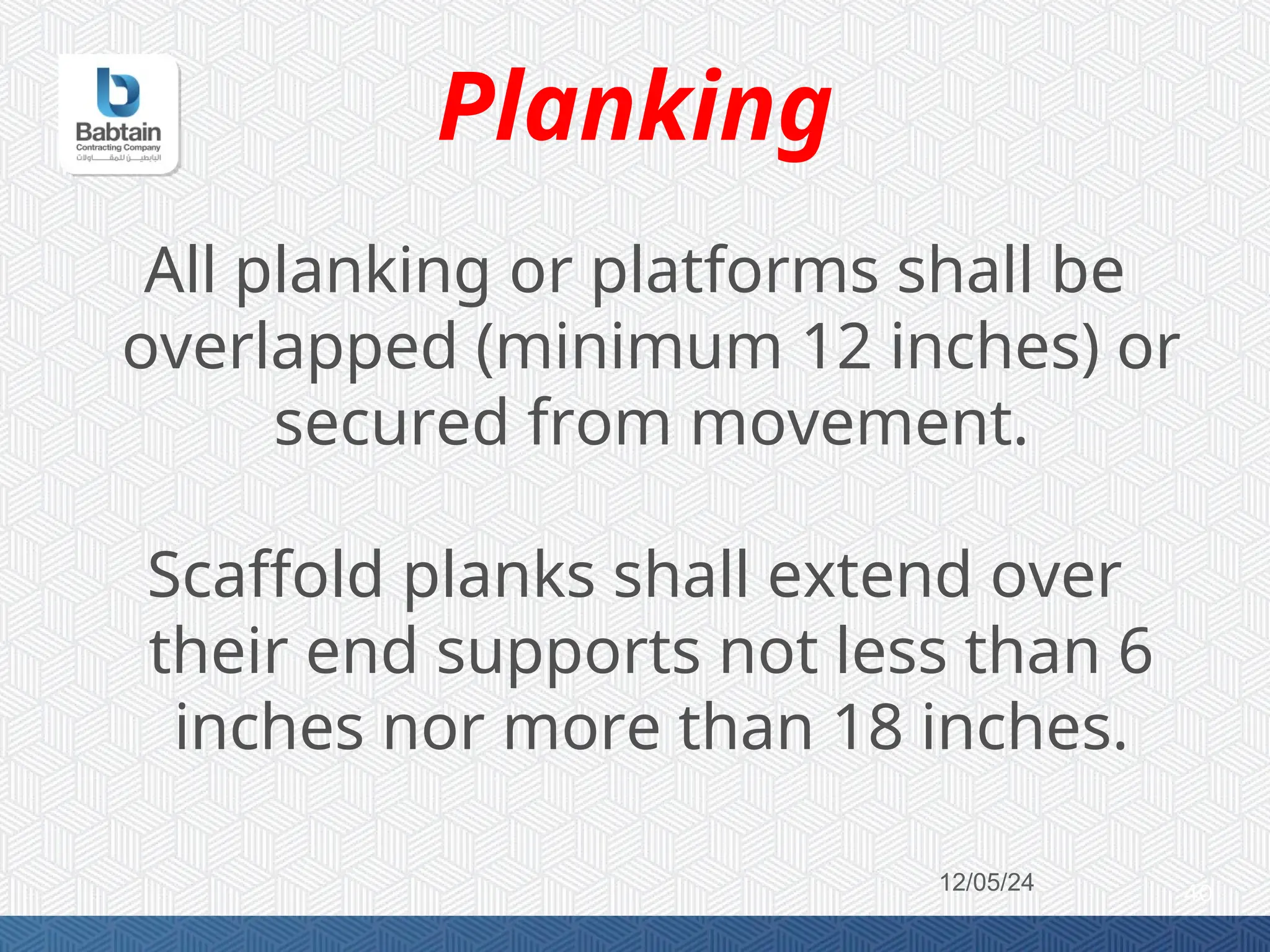 SCAFFOLDING SAFETY TRAINING PPT FOR EMPLOYEES | PPT