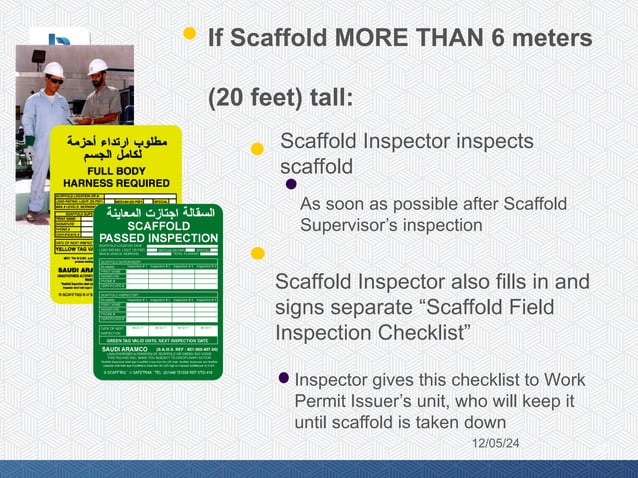 SCAFFOLDING SAFETY TRAINING PPT FOR EMPLOYEES | PPT