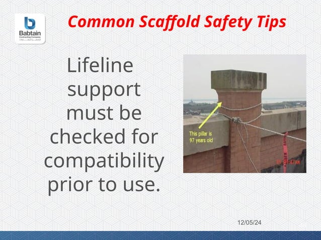 SCAFFOLDING SAFETY TRAINING PPT FOR EMPLOYEES | PPT