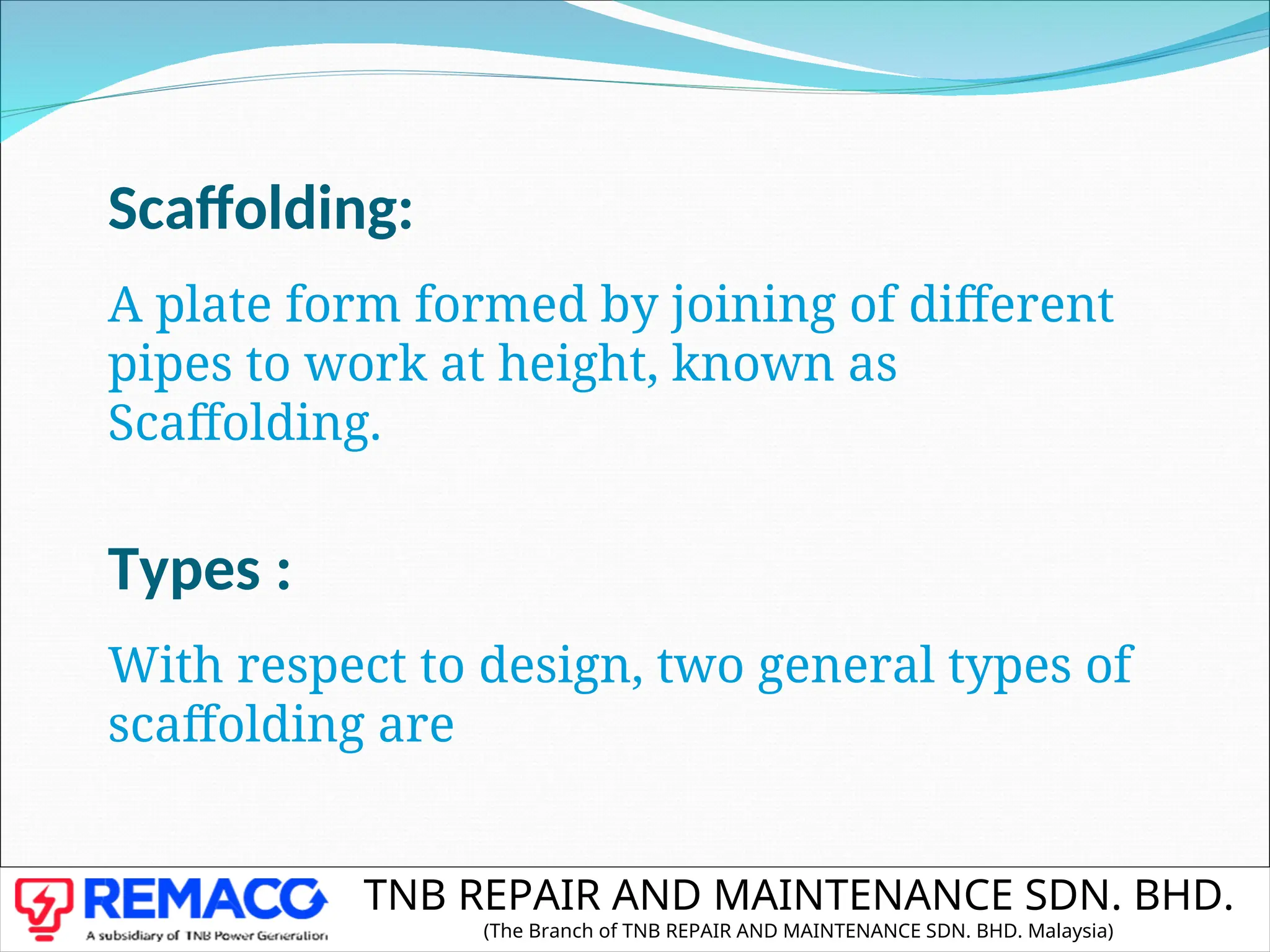 Scaffolding Safety and Sacffolding Parts and Inspection | PPT