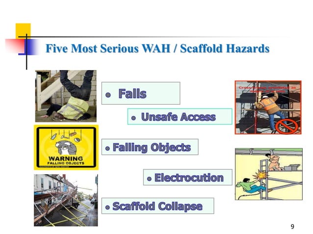 Scaffolding safety training.ppt | Injuries | Diseases and Conditions