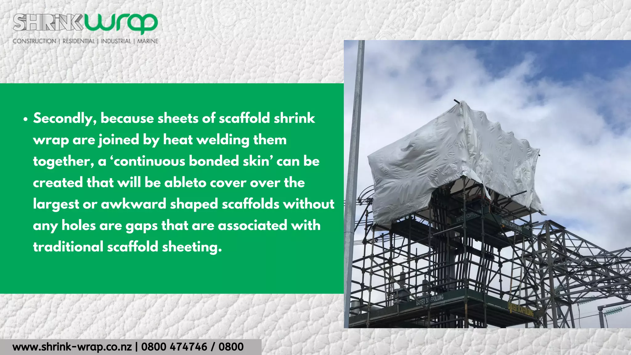 Benefits and Advantages of Scaffolding Shrink Wrap | PDF