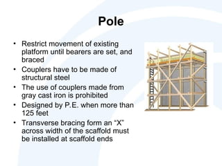 scaffolding training scaffolding erection and dismantling training.ppt