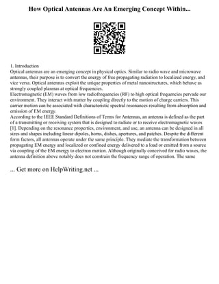 Scaffolding Writing Assignments Scaffolding | PDF