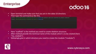 scaffold method odoo 16 | PPT