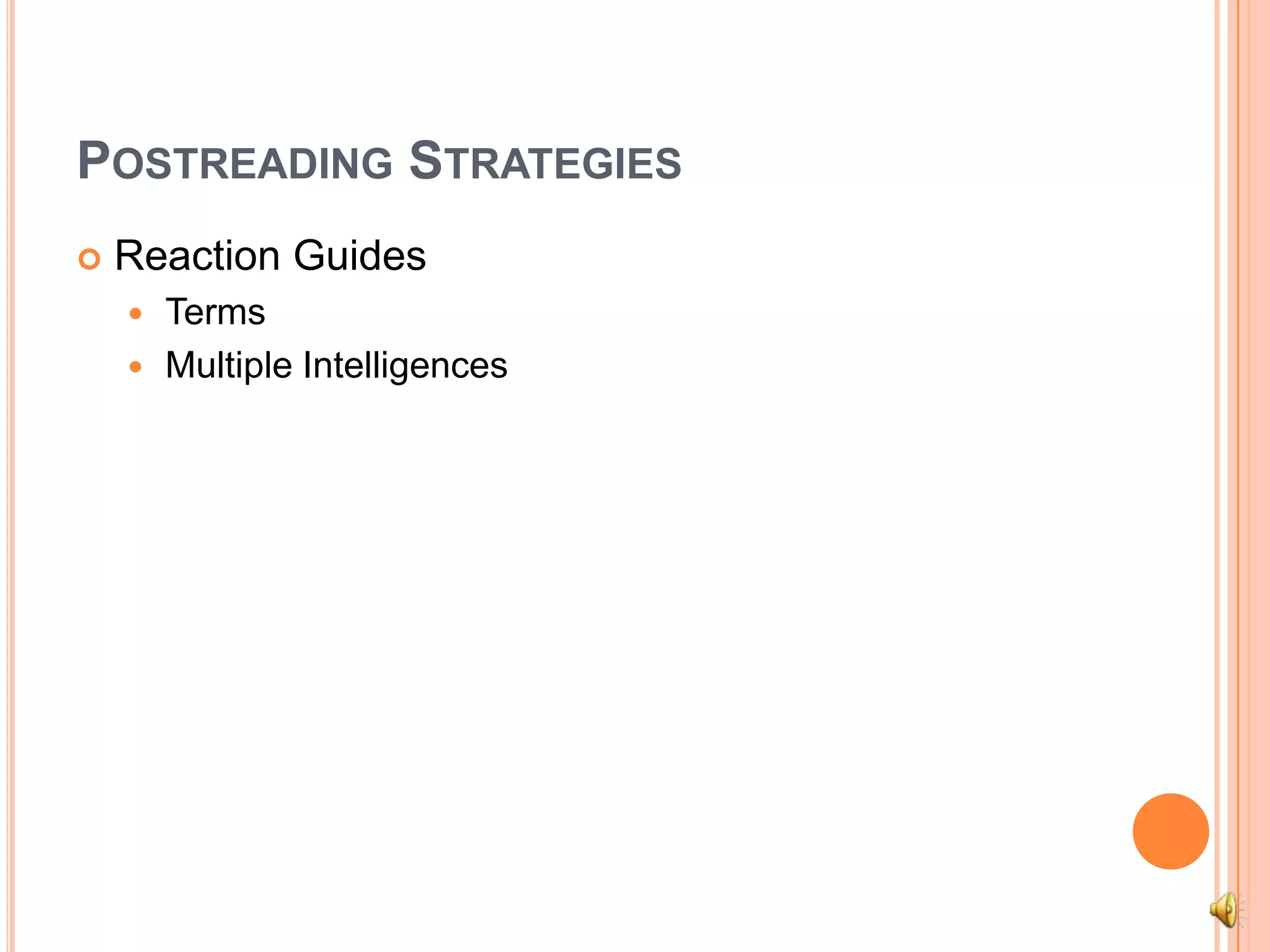 Scaffold reading presentation.Slideshow | PPT