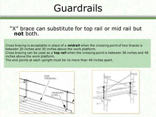 Supported Scaffold Safety | PDF | First Aid | Injuries