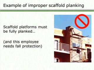 Supported Scaffold Safety | PDF | First Aid | Injuries