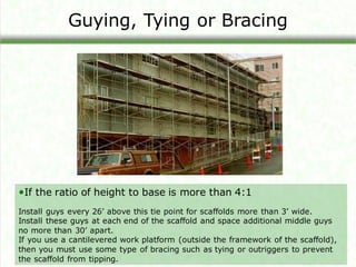 Supported Scaffold Safety | PDF | First Aid | Injuries