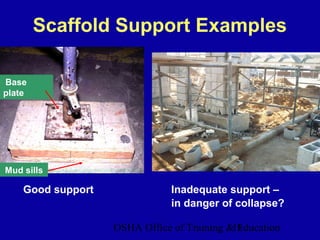 Scaffolds ppt construction | PPT