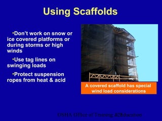 Scaffolds ppt construction | PPT