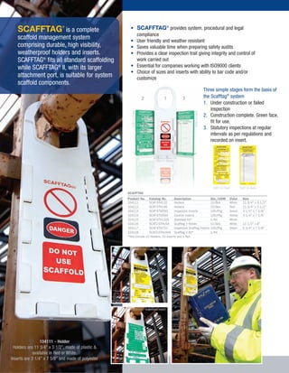 Scafftag brochure[1] | PDF