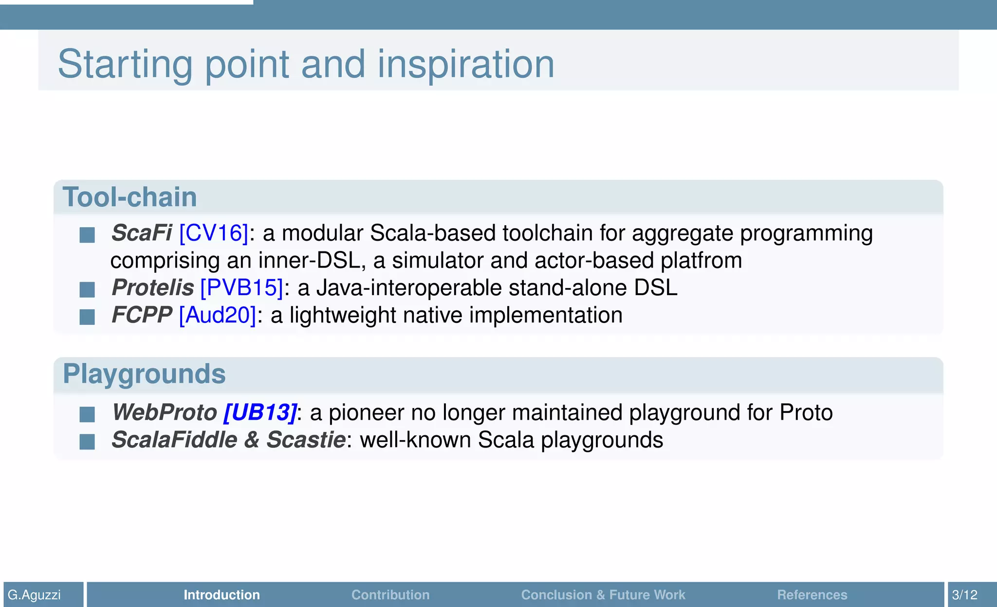 ScaFi-Web, A Web-Based application for Field-based Coordination | PPT