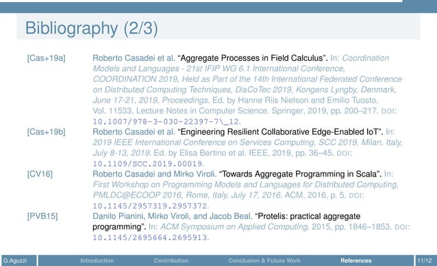 ScaFi-Web, A Web-Based application for Field-based Coordination | PPT