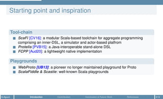 ScaFi-Web, A Web-Based application for Field-based Coordination | PPT