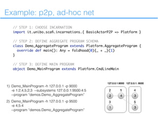 Aggregate Programming in Scala | PDF