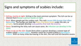 Scabies / Dermatology | PPTX
