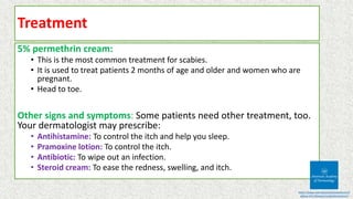 Scabies / Dermatology | PPTX