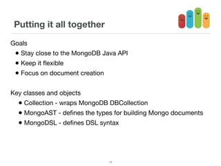 Building a Mongo DSL in Scala at Hot Potato | PPT
