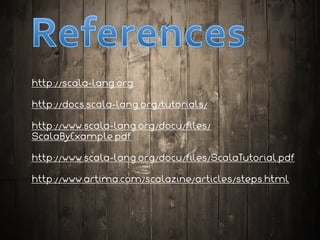 Scala | PPT