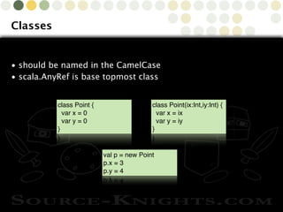 Scala: A brief tutorial | PDF