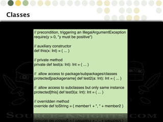 Scala: A brief tutorial | PDF