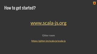 Scala.js for large and complex frontend apps | PPT