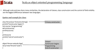 Intro to Scala | PPT | Free Download