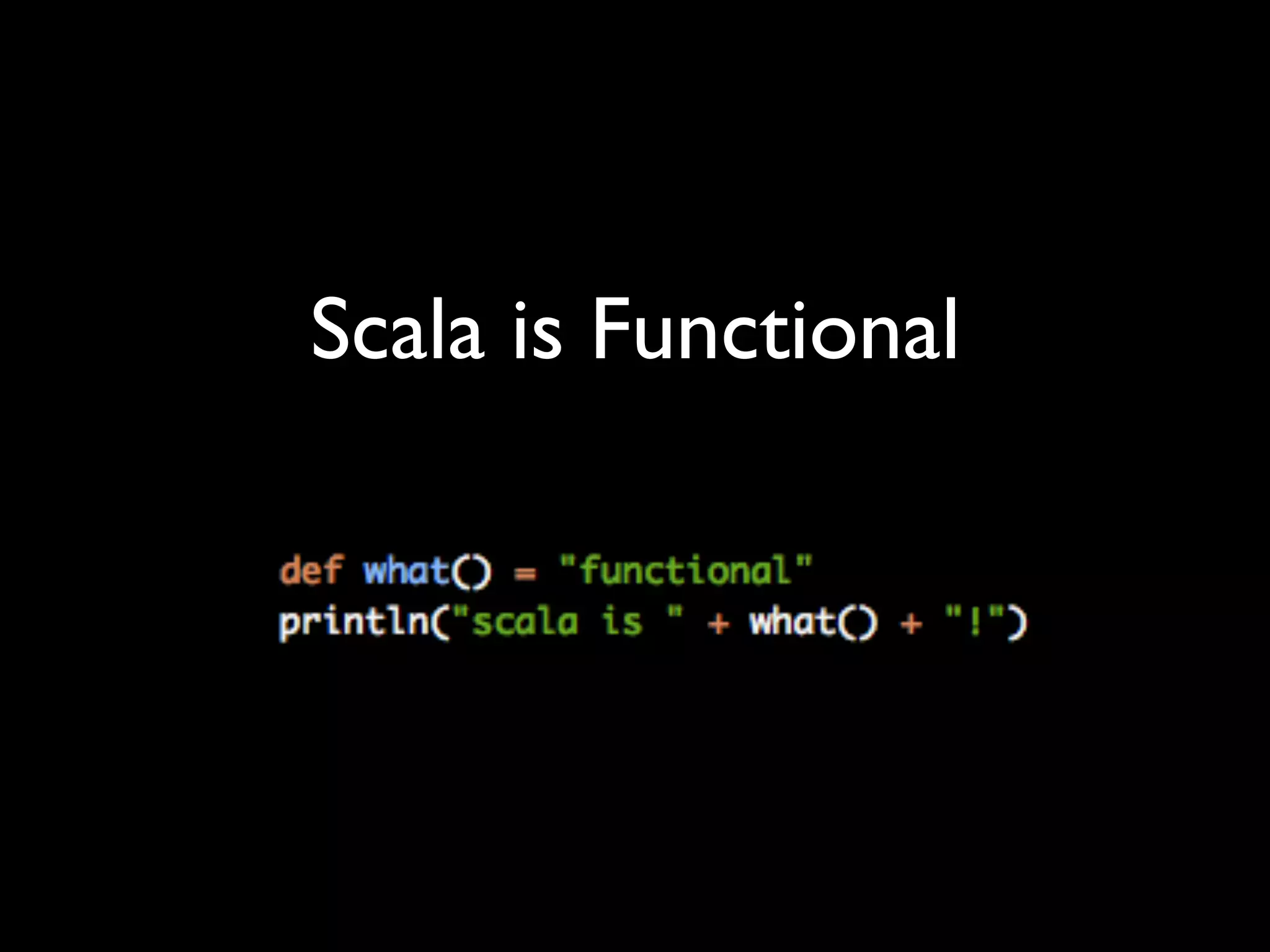 Scala Language Of The Future Ppt 