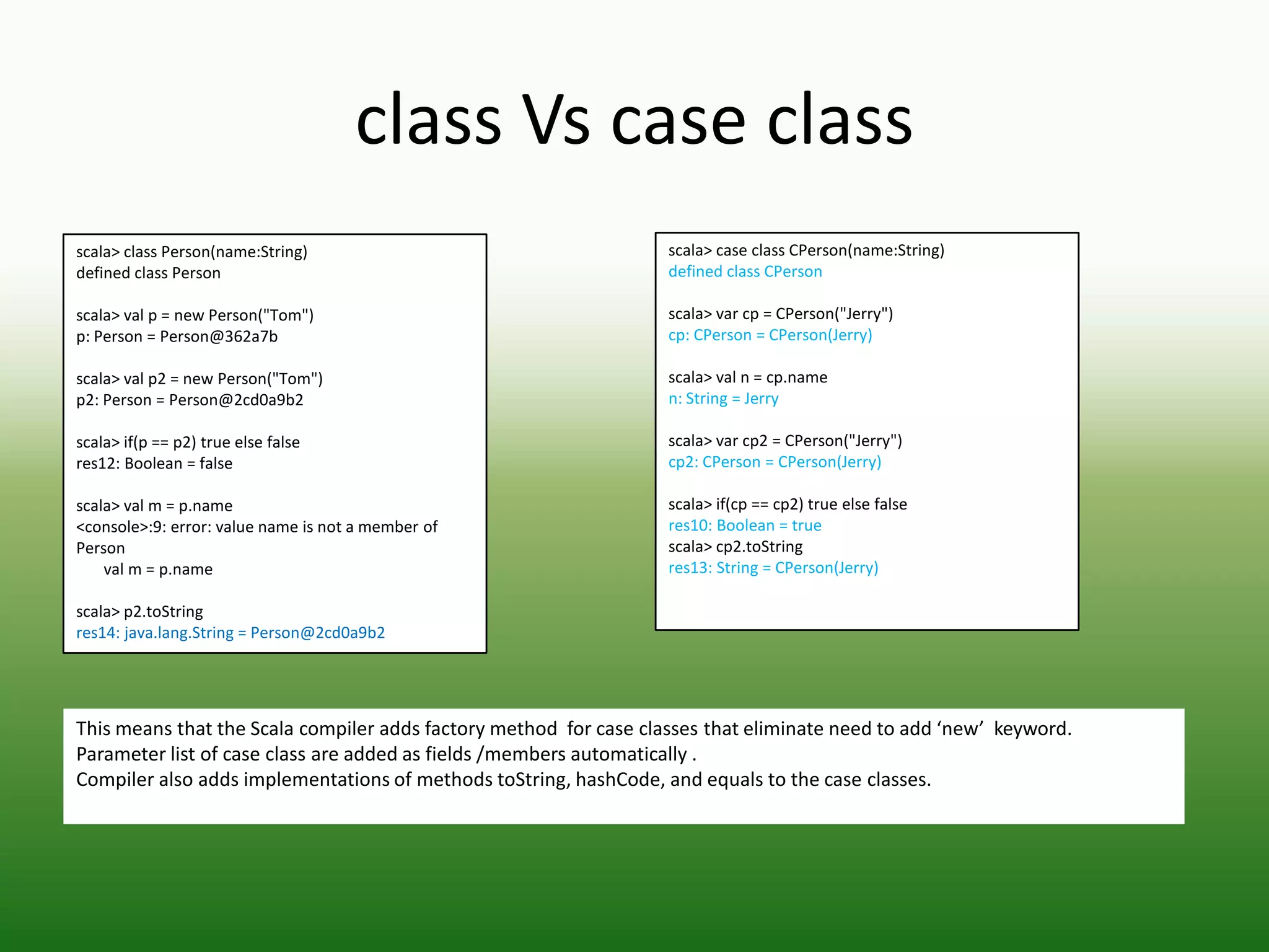 Scala case of case classes | PPTX