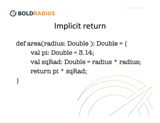 Code Brevity in Scala | PPT