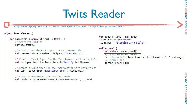 Building Distributed Systems in Scala with OpenSplice DDS