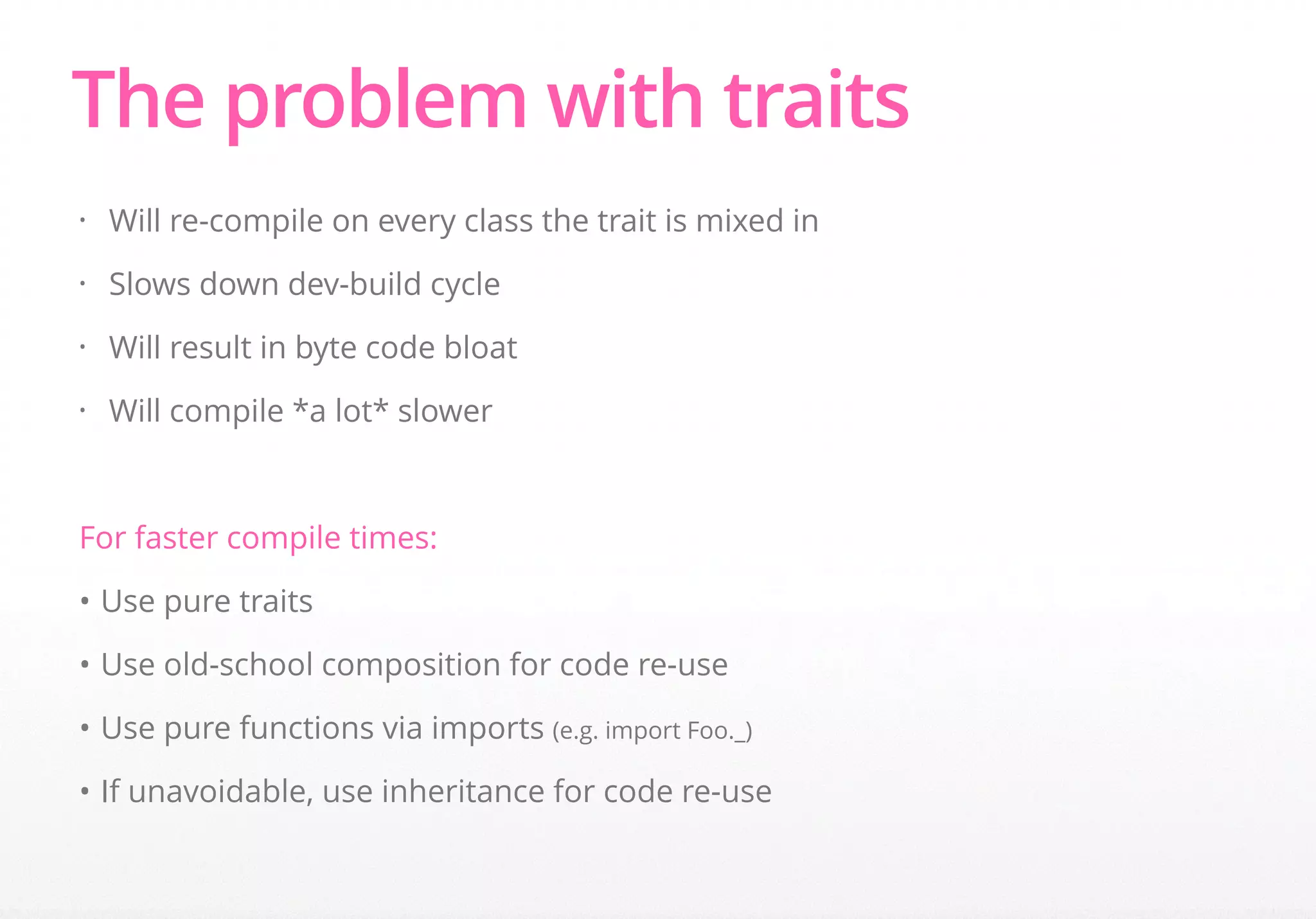 Scala in practice - 3 years later | PPT