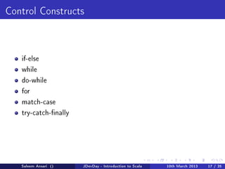 Introduction to Scala | PPT