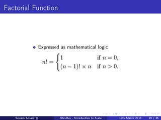 Introduction to Scala | PPT