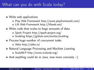 Introduction to Scala | PPT