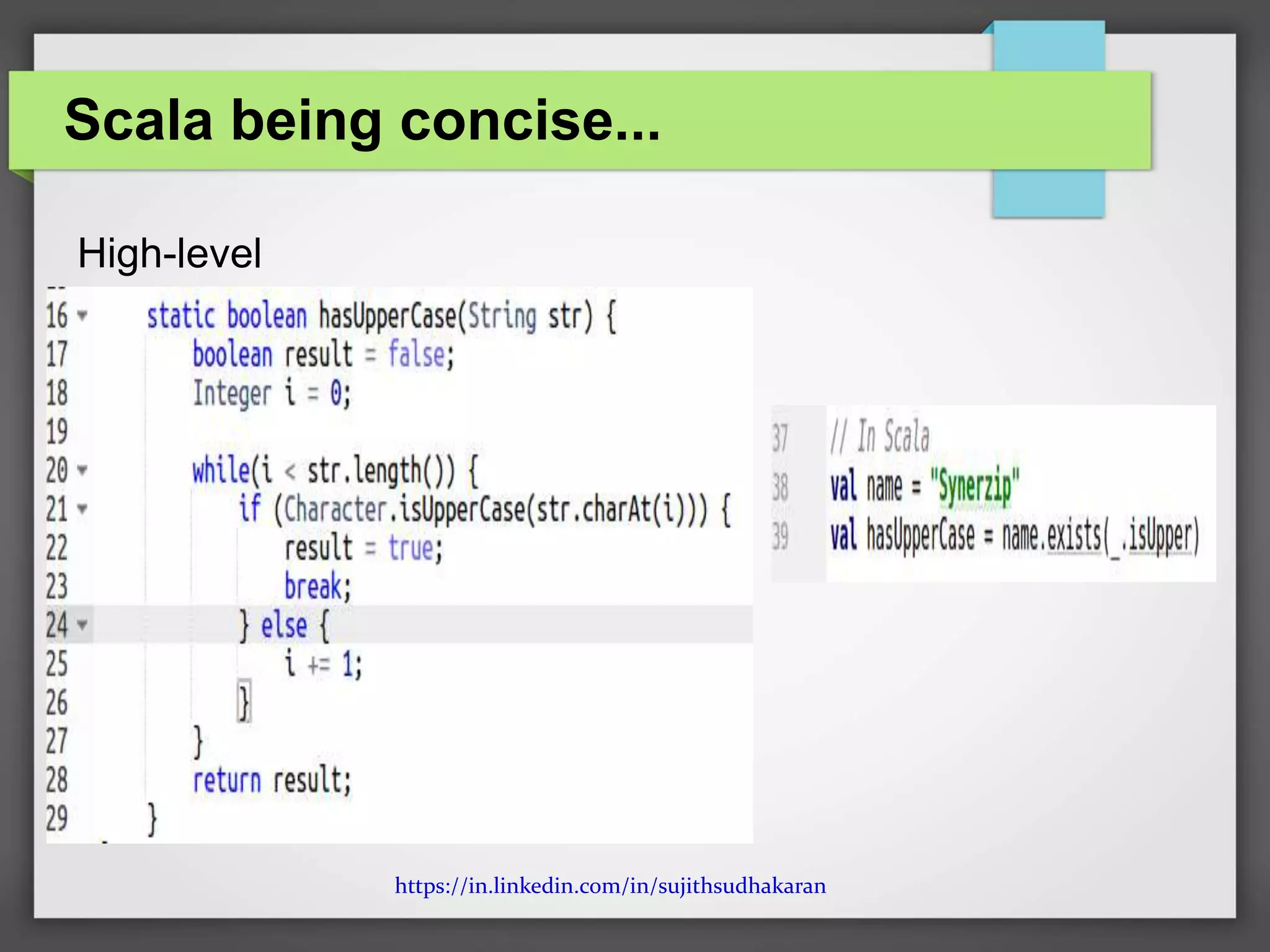 Introduction to Scala | PPTX