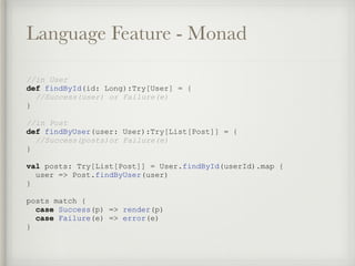 Scala the language matters | PPT