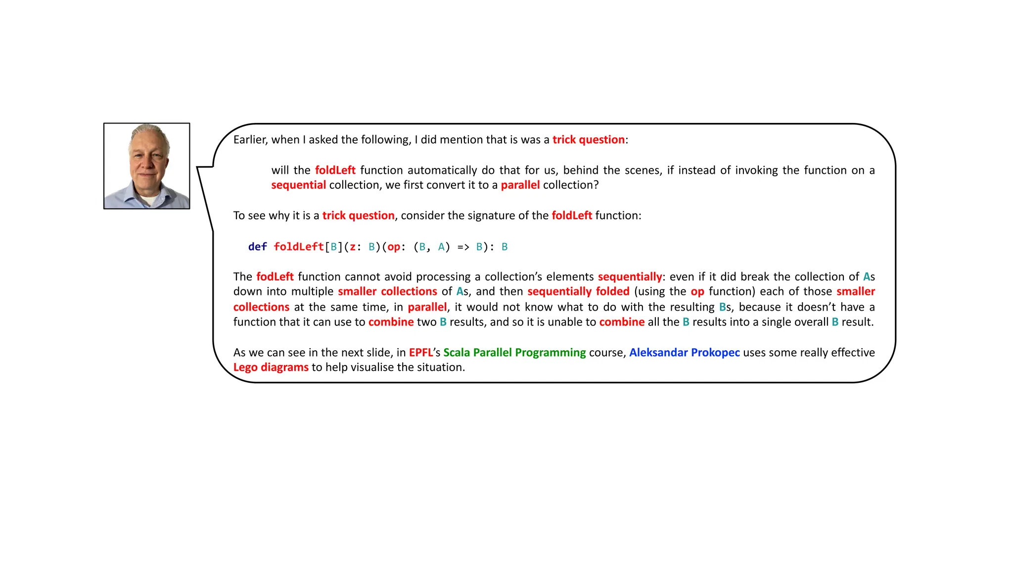 Scala Left Fold Parallelisation - Three Approaches | PPT
